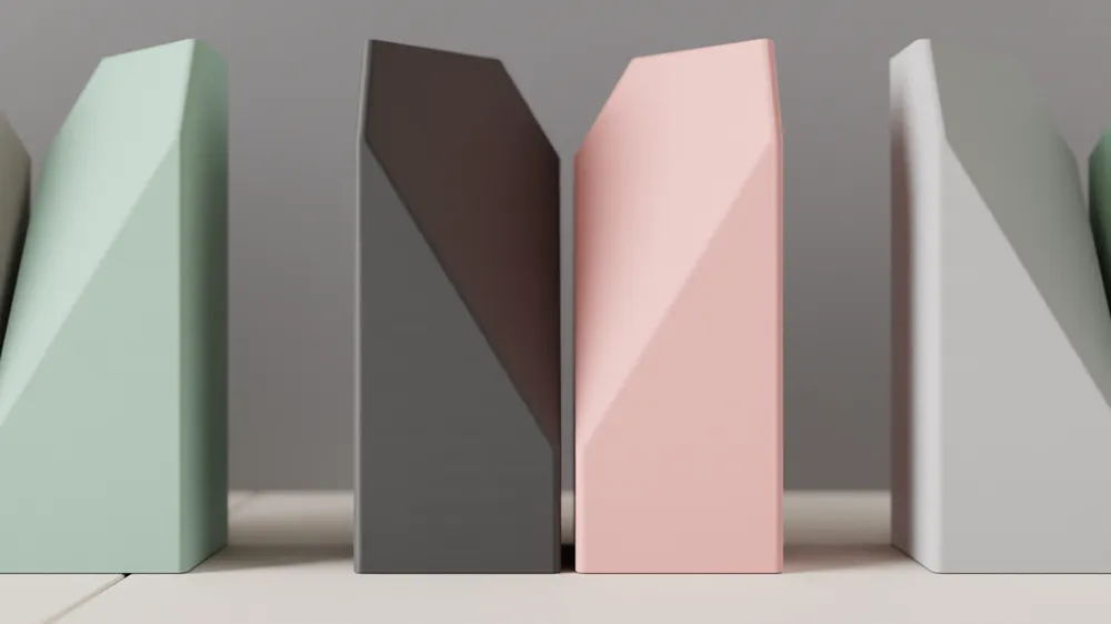 Modern Vase. Minimalist Angular Vase. by Abstractia Design - MakerWorld