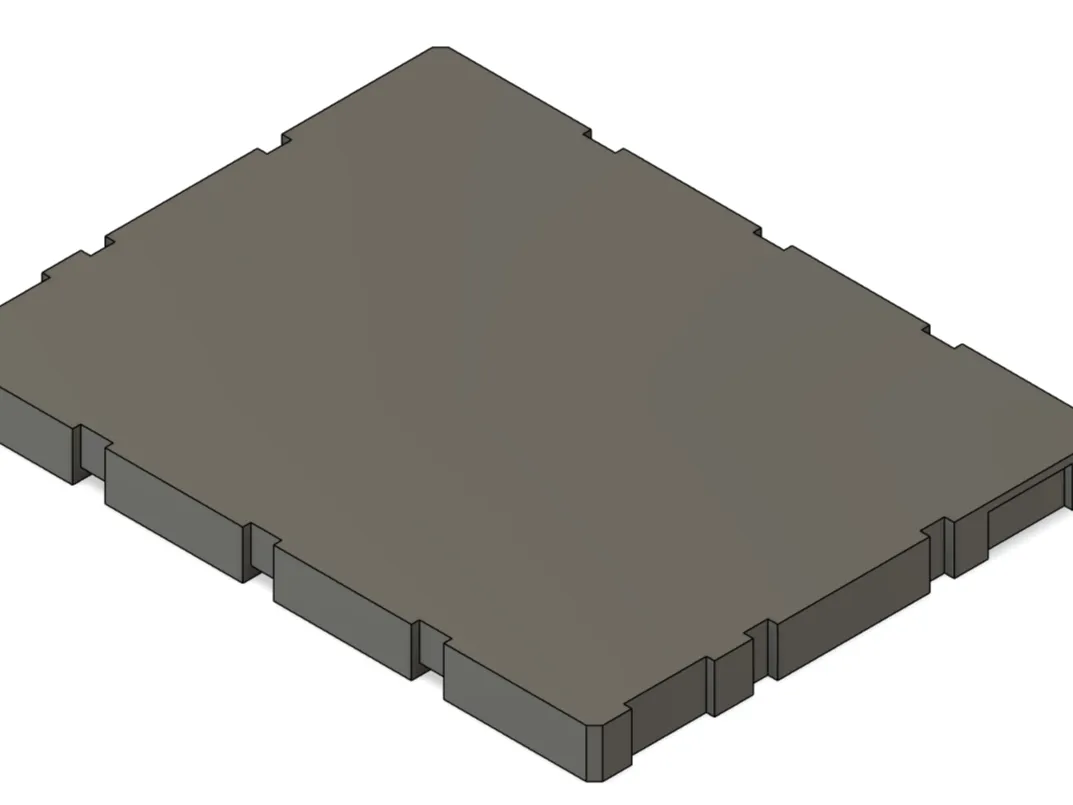 Packout 4-Drawer Insert Template - Free 3D Print Model - MakerWorld