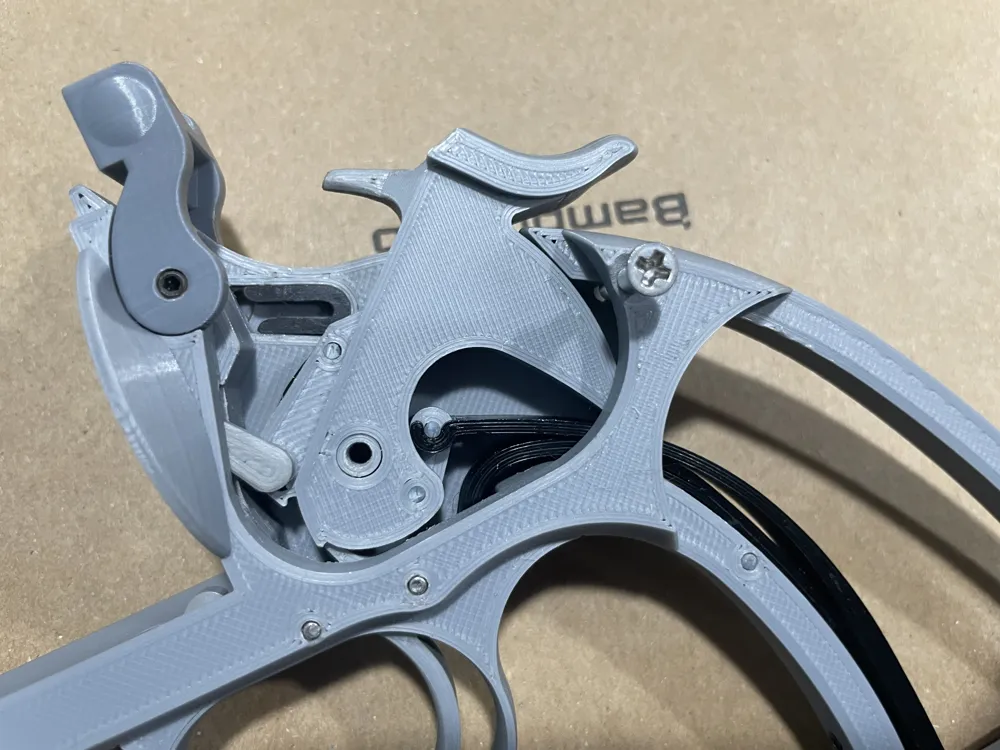Smith & Wesson No.3 Schofield revolver replica - Free 3D Print Model ...
