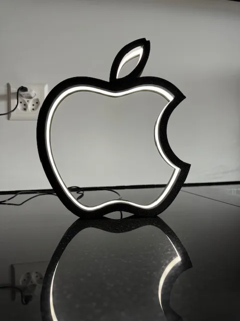 Apple Logo Light Box by Sascha Carle - MakerWorld