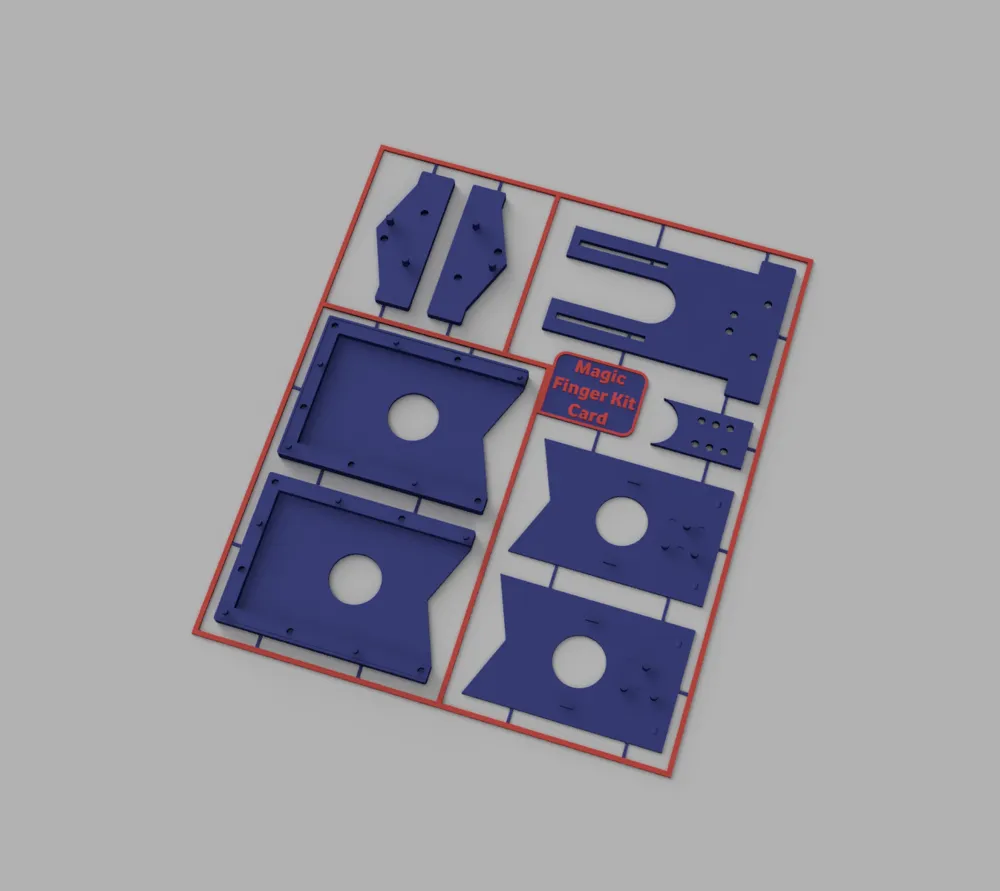 Magic Finger Guillotine - Kit card version by DPJRodrigues - MakerWorld