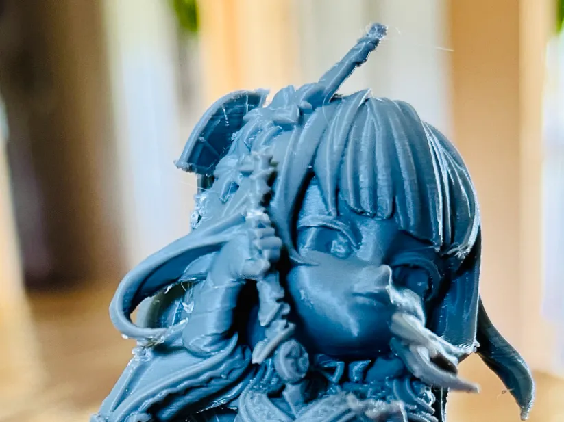 Raiden Shogun with base and petg support Remixed by Xantine - MakerWorld