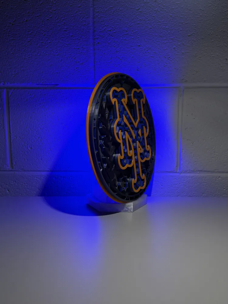 New York Mets Dimensional Mosaic - Free 3D Print Model - MakerWorld