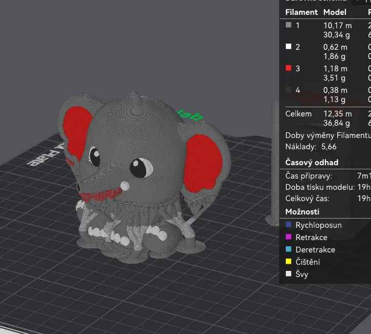 Cute mini elephant - Free 3D Print Model - MakerWorld