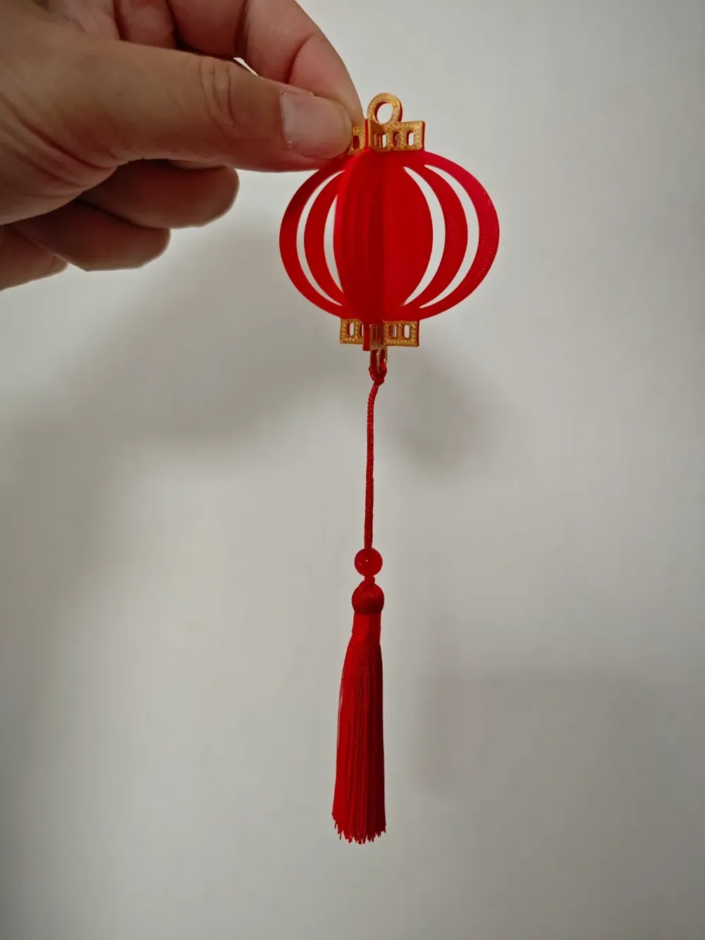 Year of the Snake Spring Festival Lantern Interlocking Pendant by user ...