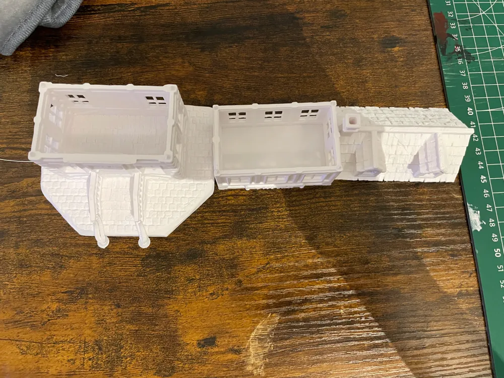 Market Town Part 3 - Building III (28mm) by henrymopsMakerWorld ...