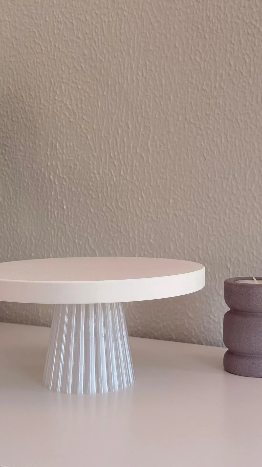 Minimalist Decorative Stand for Cakes and Sweets - Free 3D Print Model ...