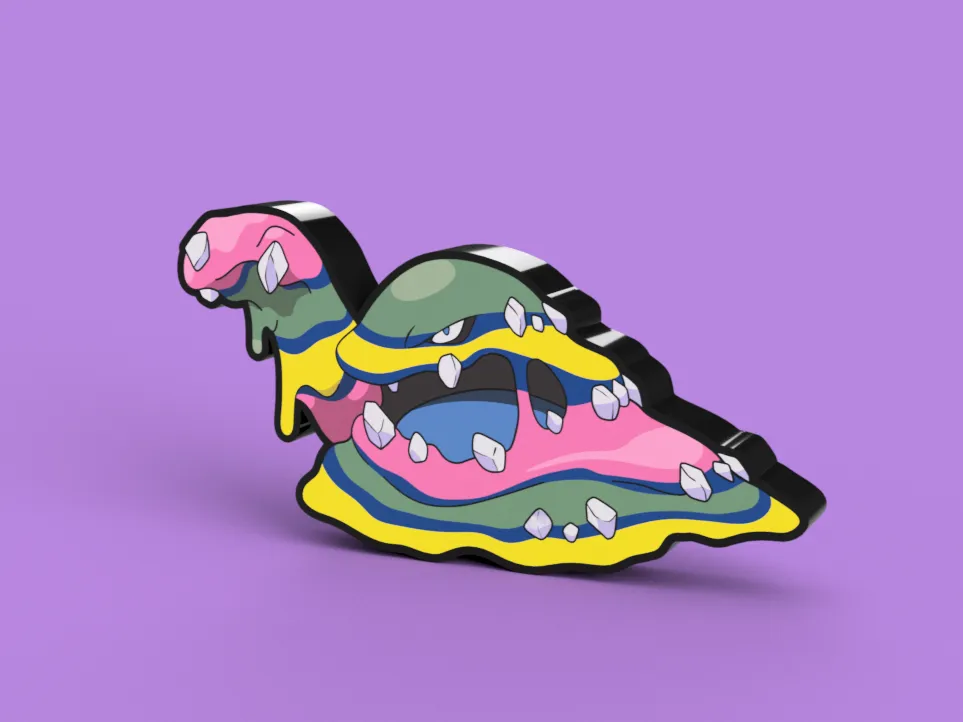 Alolan Muk Lightbox - Free 3D Print Model - MakerWorld