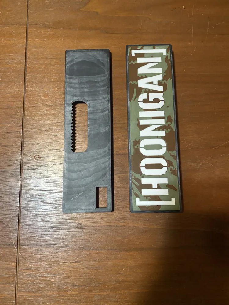 HOONIGAN Camo lightbox sign by Eric36 MakerWorld: Download Free 3D Models