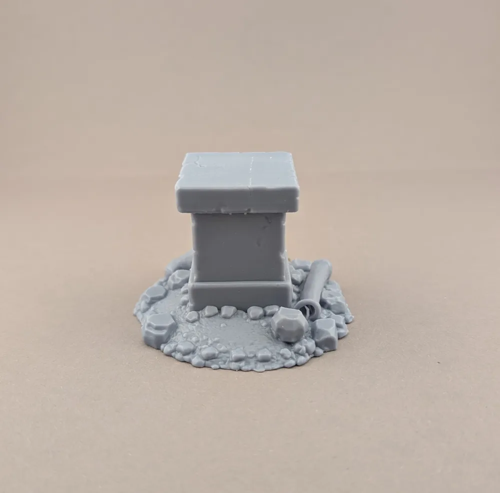 Post-apo bust & model square stand by RSdesign3D MakerWorld: Download ...