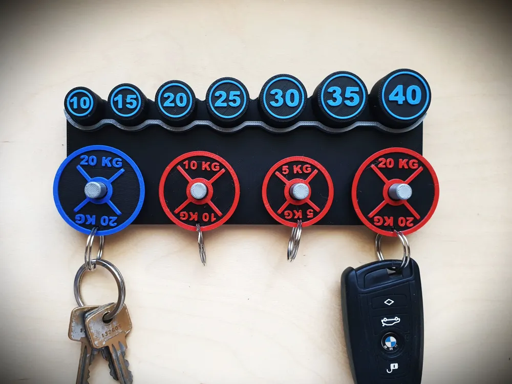 Gym Key Holder by pioterzero - MakerWorld