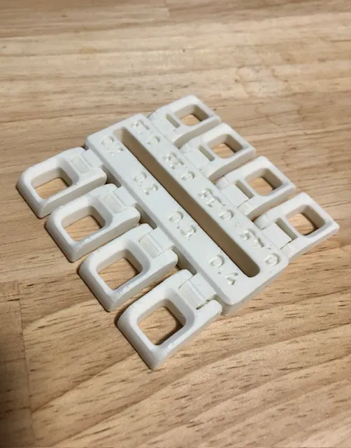 Print in place Hinge Test - Free 3D Print Model - MakerWorld