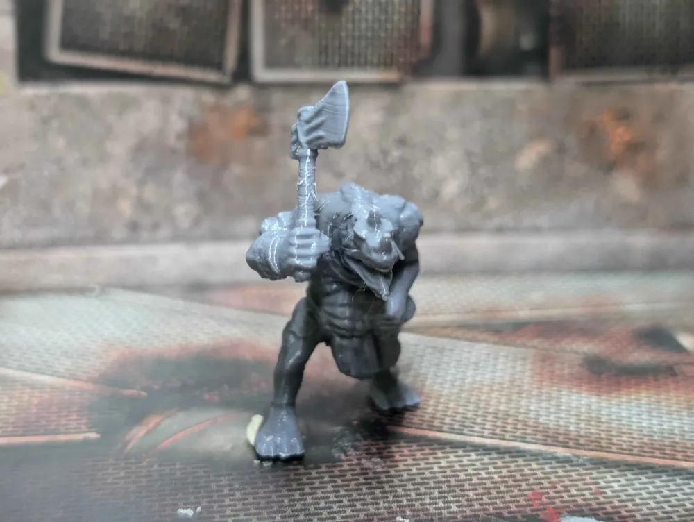 Old Ah Scaly Unc Warrior - Free 3D Print Model - MakerWorld