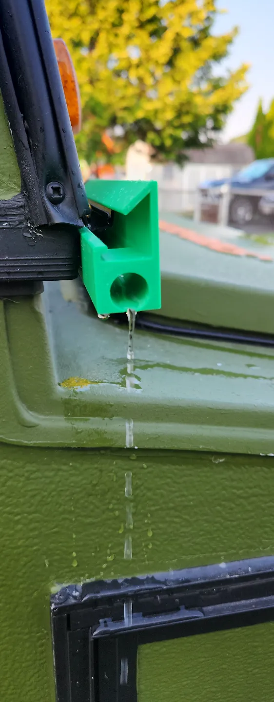 Popup camper/RV Adjustable Gutter Extension. - Free 3D Print Model ...