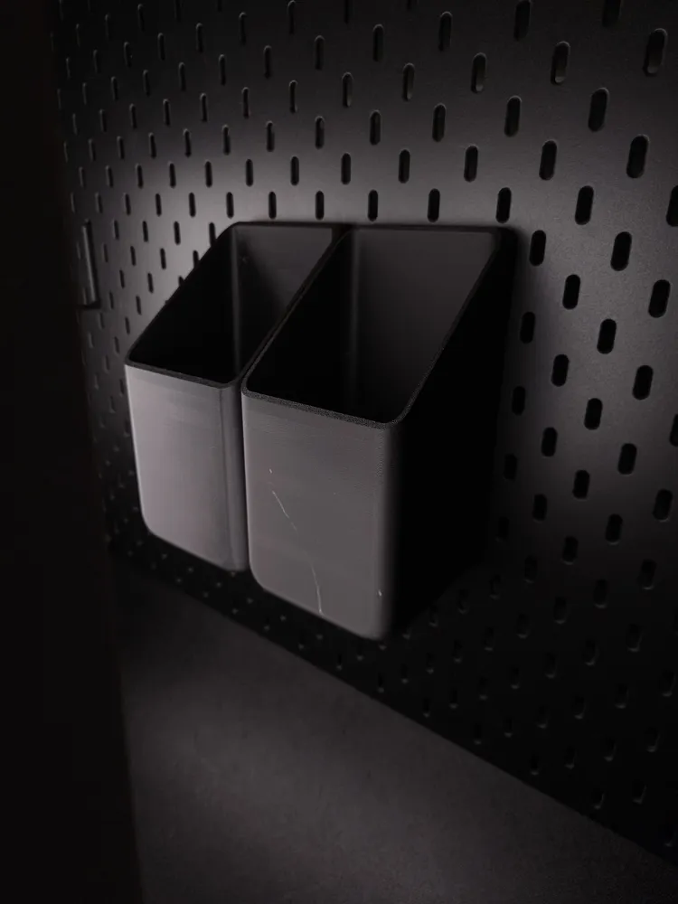 Large Modular SKADIS Bin shelf – no support - Free 3D Print Model ...