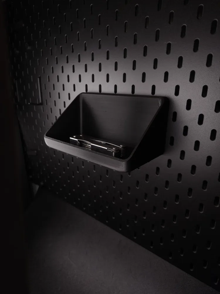 Large Modular SKADIS Bin shelf – no support - Free 3D Print Model ...