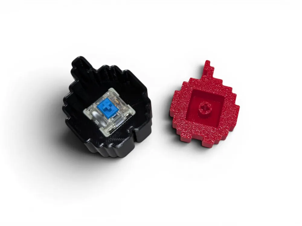 Apple Clicker - Minecraft Fidget Toy - Free 3D Print Model - MakerWorld