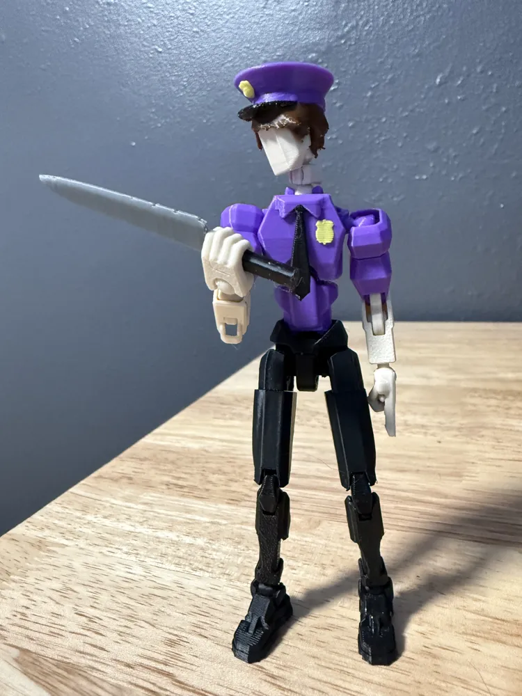 Dummy 13 William Afton/Purple Guy - Free 3D Print Model - MakerWorld