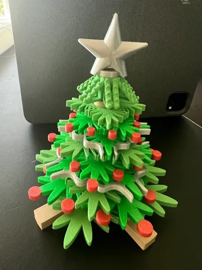 Build your own Christmas Tree (no support needed) by DCprint - MakerWorld