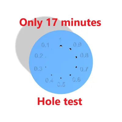 Hole diameter test Remixed by YanMat - MakerWorld