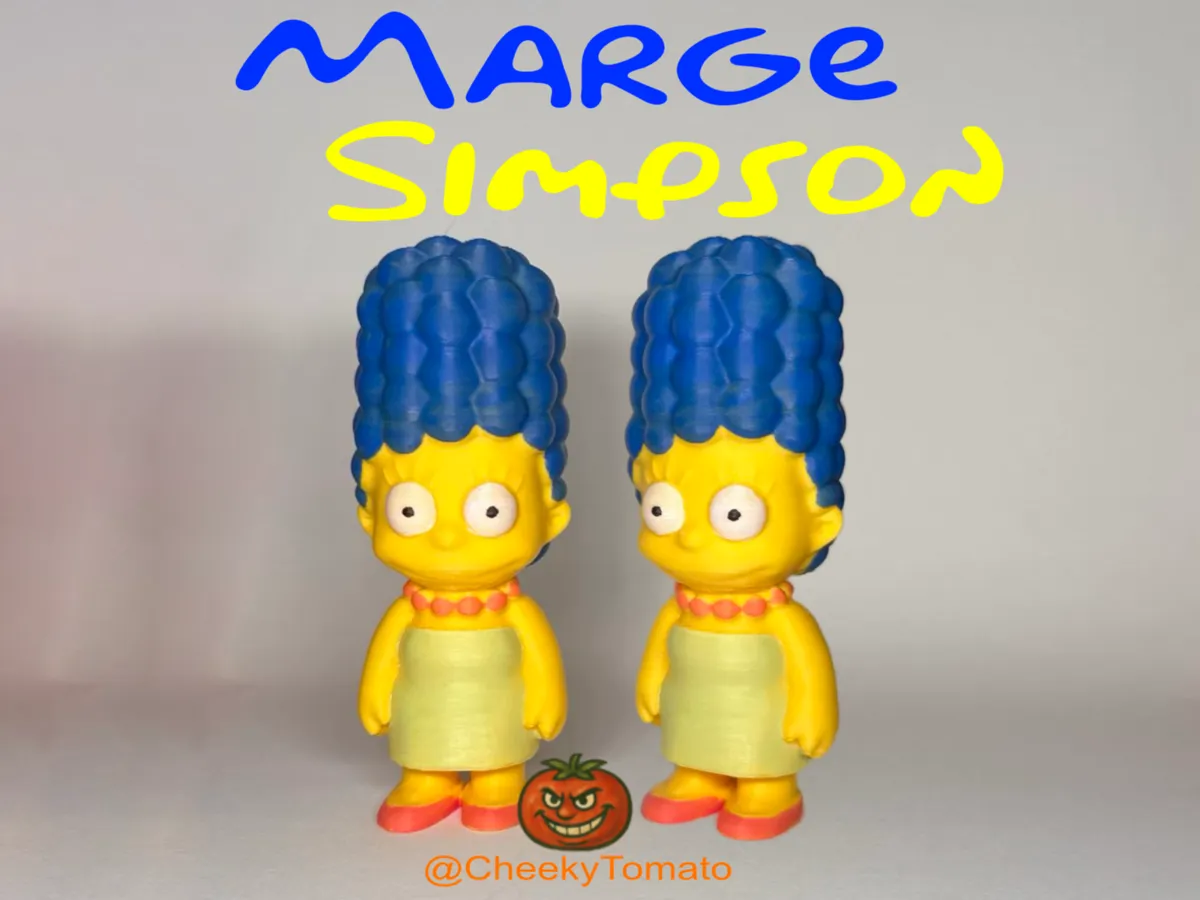 Marge Simpson – The Simpsons DeskBuddy - Free 3D Print Model - MakerWorld