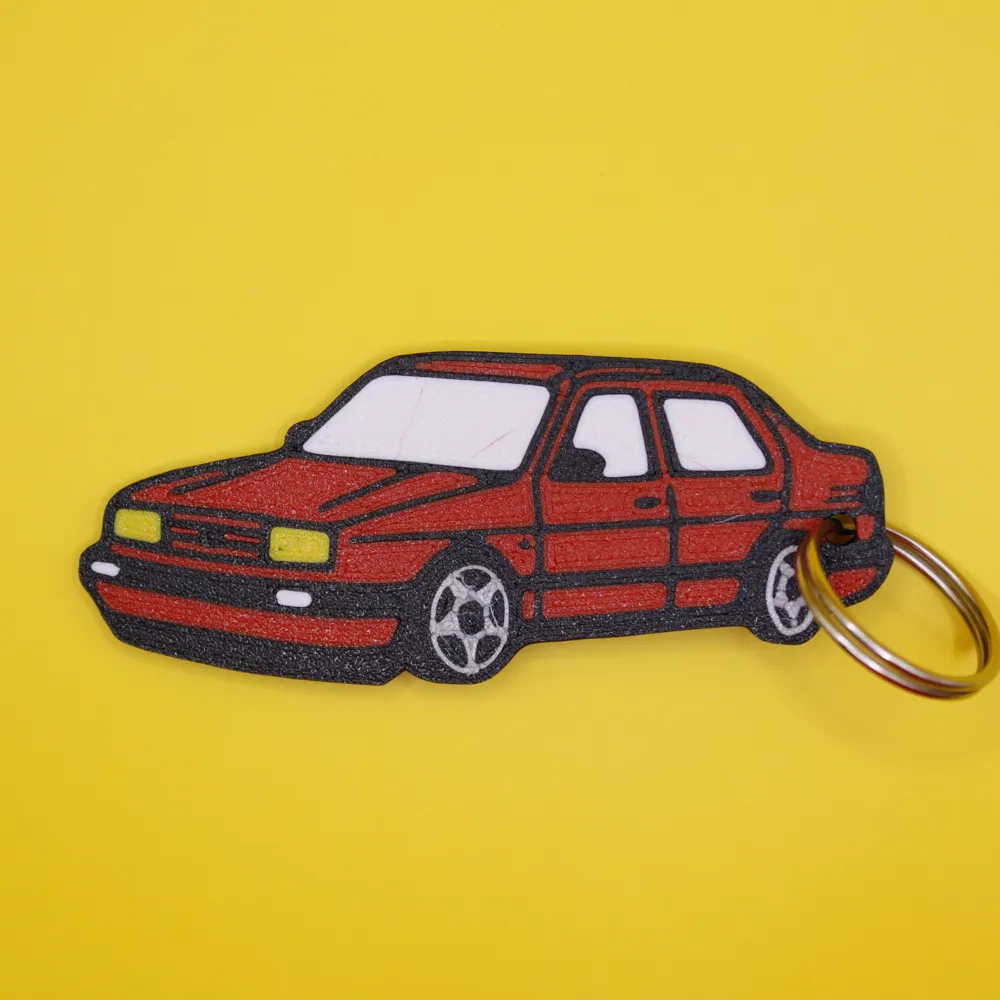 VW golf 2 jetta keychain by Vize3Dtisku - MakerWorld