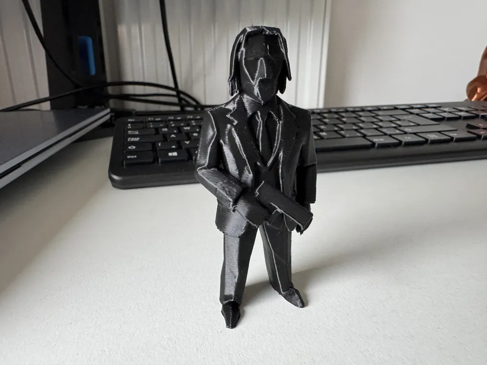 John Wick lowpoly by Budahazi_Design MakerWorld: Download Free 3D Models