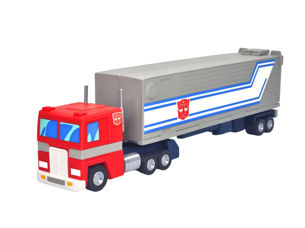 Transformers Devastation Optimus Trailer - Free 3D Print Model - MakerWorld