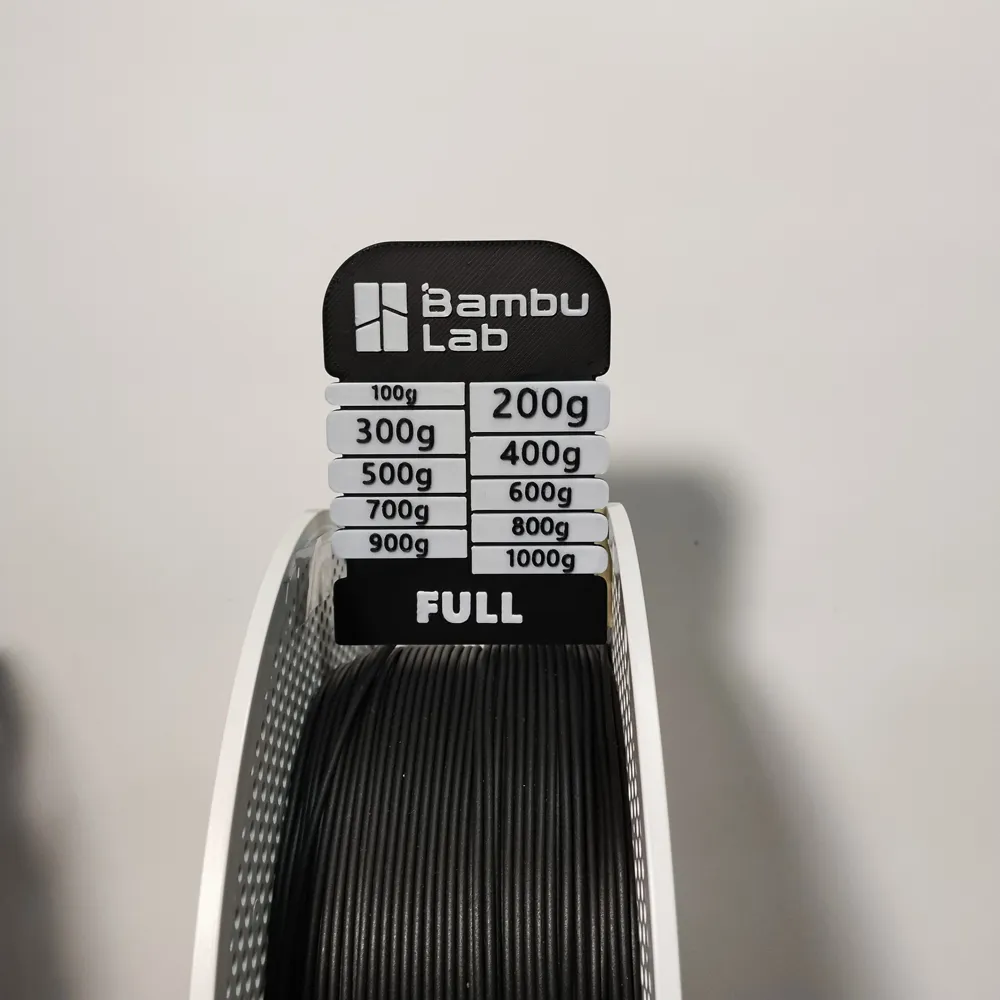 Filament spool gauge - Free 3D Print Model - MakerWorld
