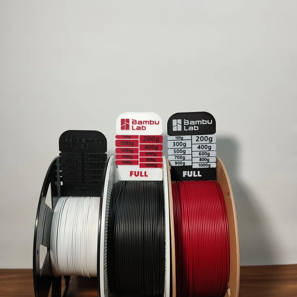 Filament spool gauge - Free 3D Print Model - MakerWorld