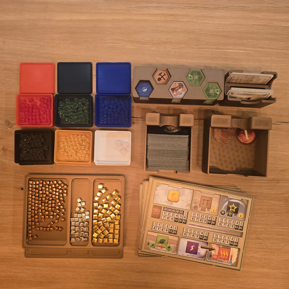 Terraforming mars inserts (base + player boards) by erki MakerWorld ...