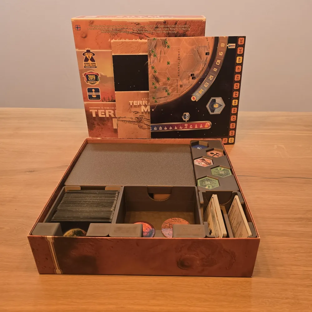 Terraforming mars inserts (base + player boards) by erki MakerWorld ...