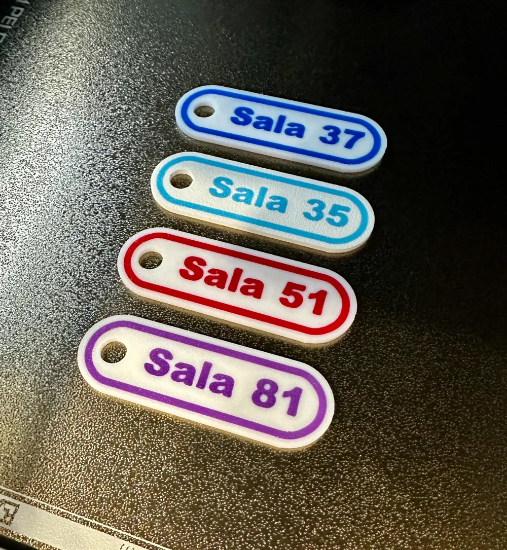 Classroom keychain by Margo - MakerWorld