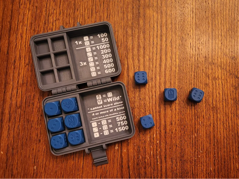 Travel Farkle Print in Place - KCD Edition Remixed by WhiteTiger007 ...