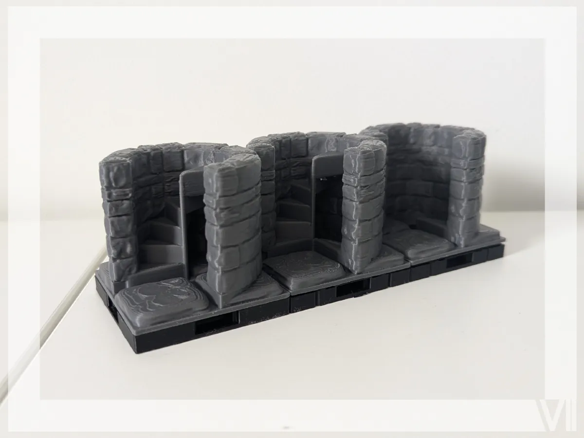 OpenForge 2.0 Spiral Staircase - Free 3D Print Model - MakerWorld