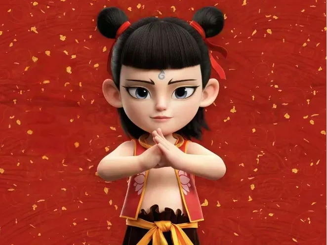 Lingzhu Nezha—Nezha Ao Bing Combination—Monochrome by user_859395859 ...