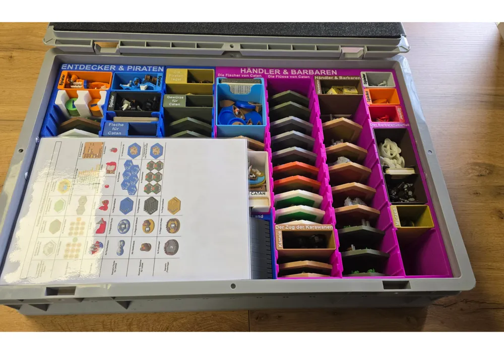 CATAN Storage Box Ultimate Collection - Part 2/3 by timo1235 MakerWorld: Download Free 3D Models