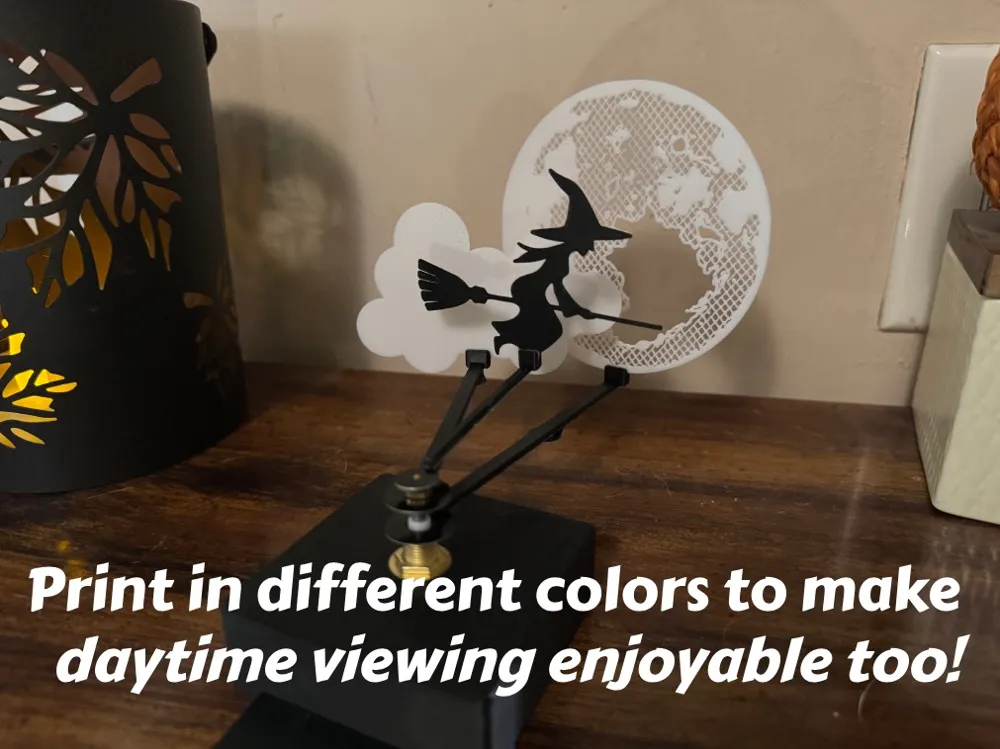 Halloween Shadow Caster - The Witching Hour by Subton - MakerWorld