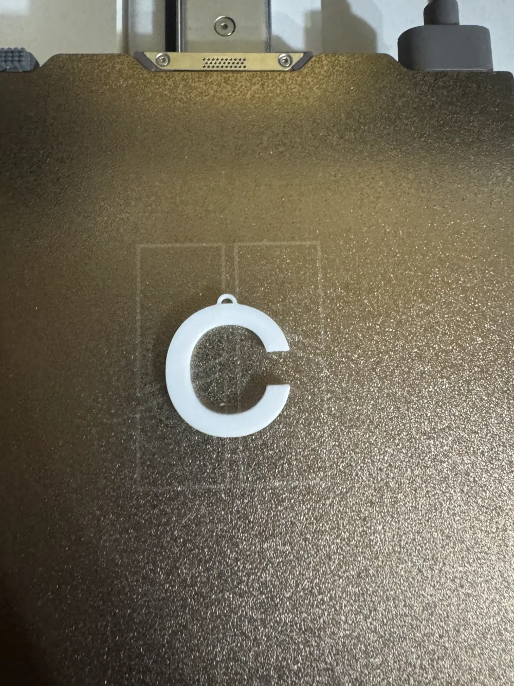 Letter C key ring by BrunoPace3D - MakerWorld