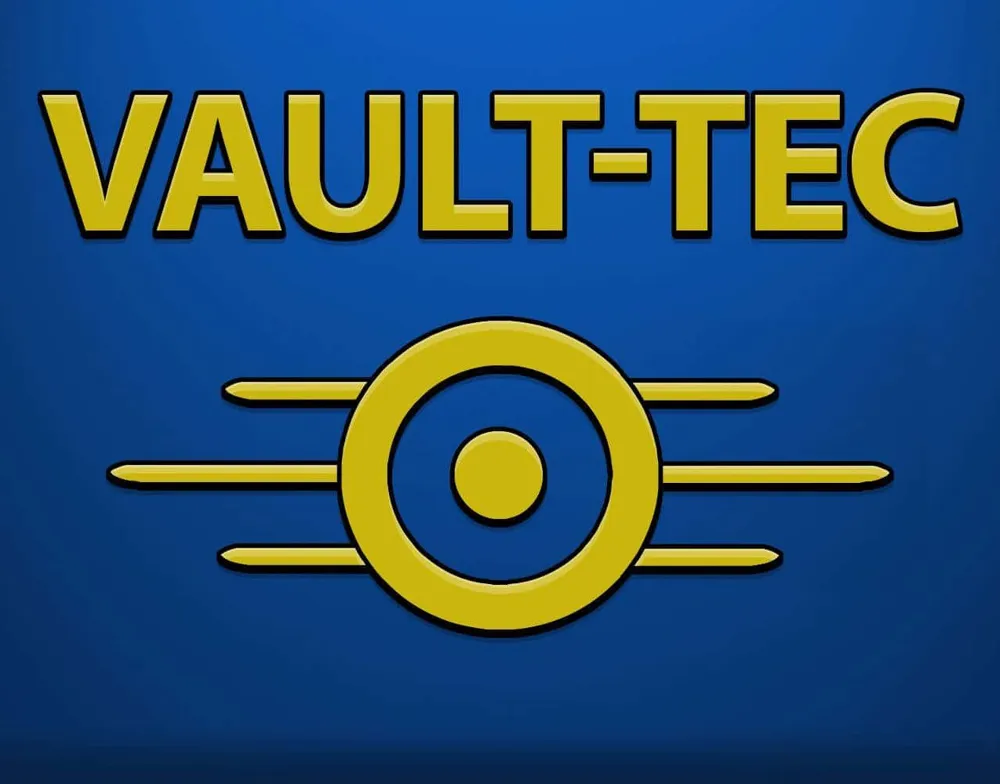 keychain Fallout Vault Tec by Frankie - MakerWorld