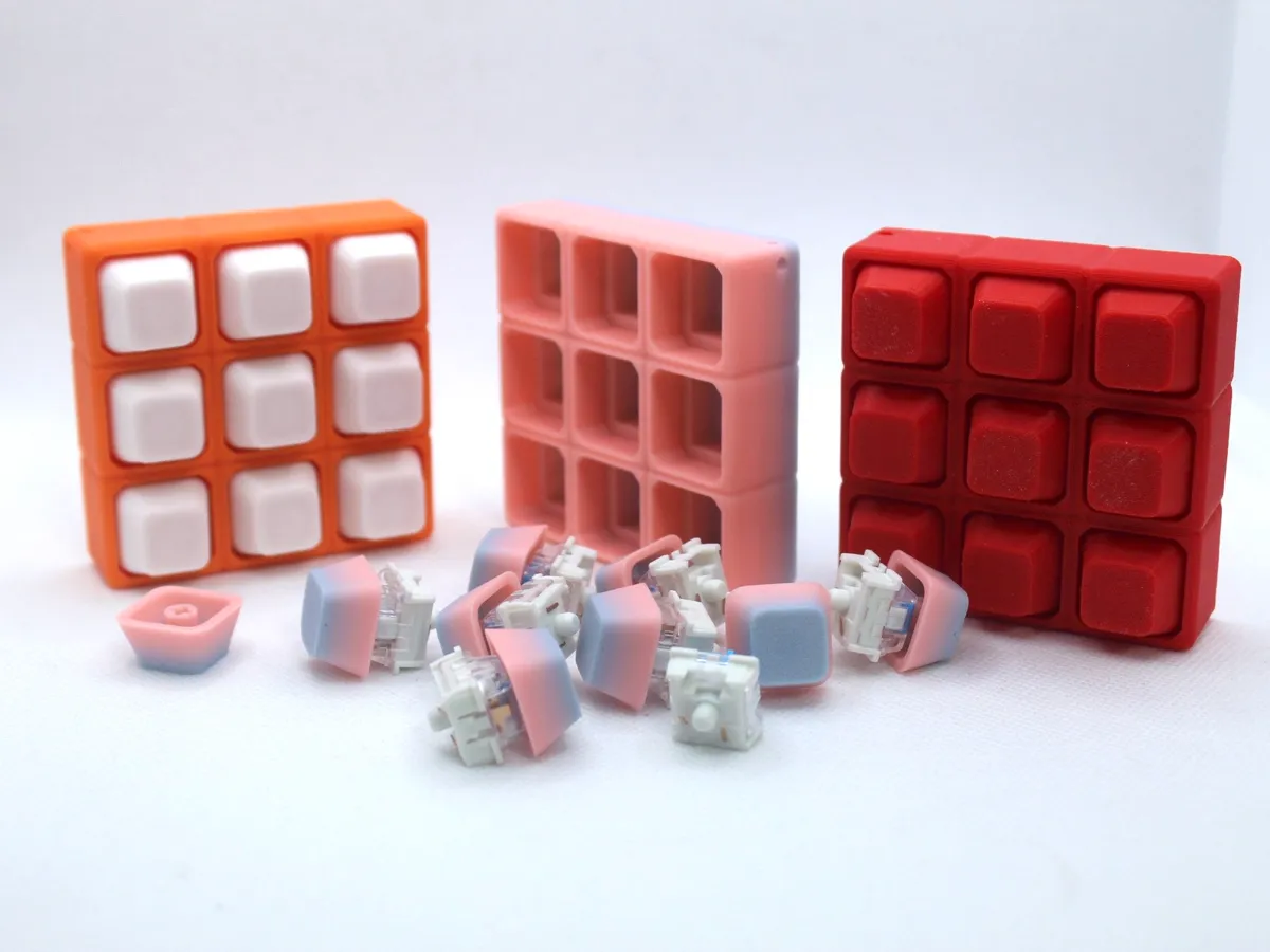 3x3 fidget clicker - Free 3D Print Model - MakerWorld