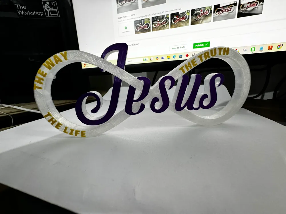 Amazing Grace 3D Art - Free 3D Print Model - MakerWorld