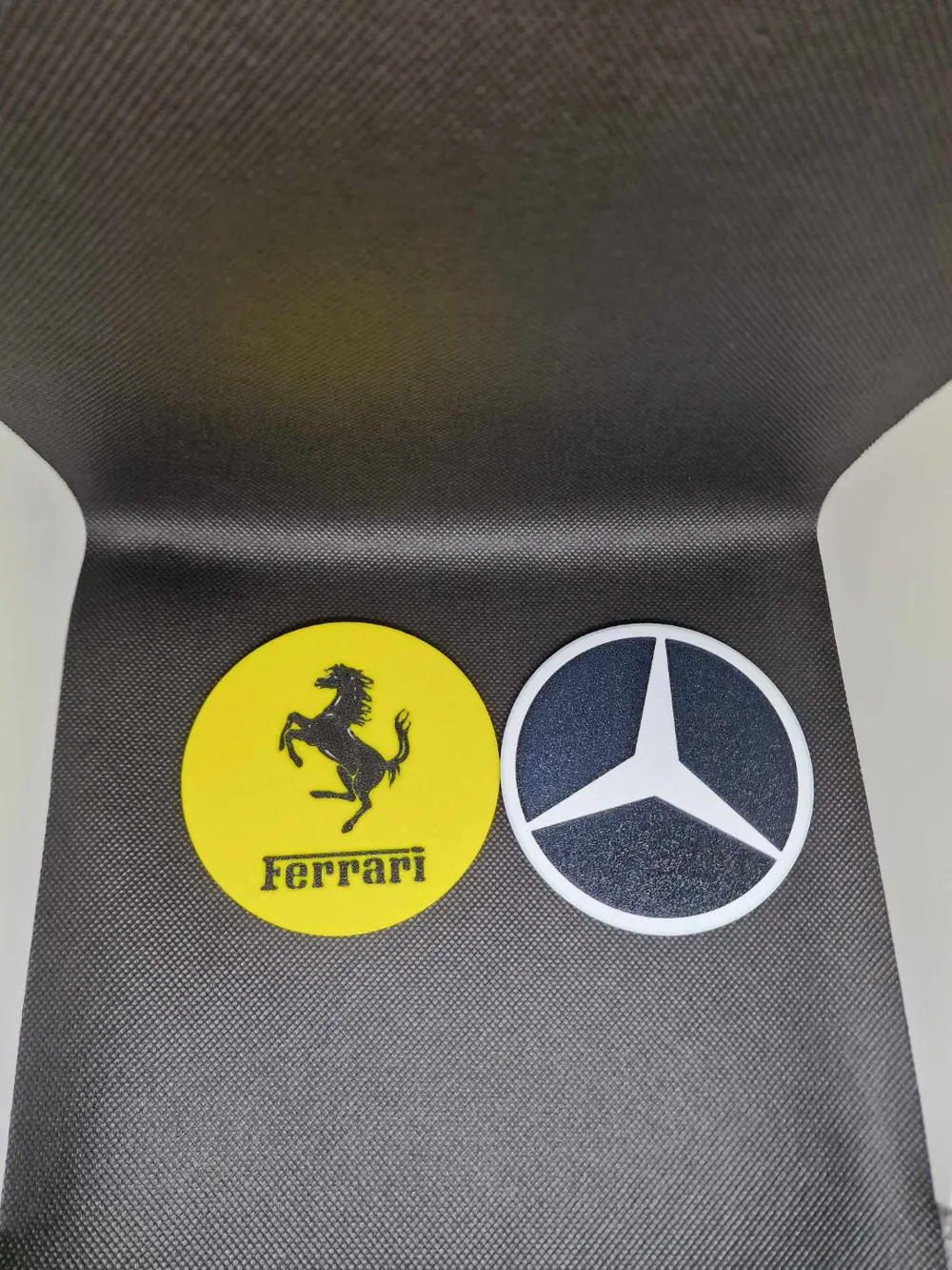 car logo coasters by scooterb415 MakerWorld: Download Free 3D Models