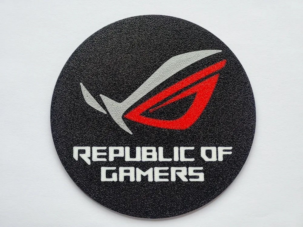 Asus Republic of Gamers Coaster by Szaman - MakerWorld
