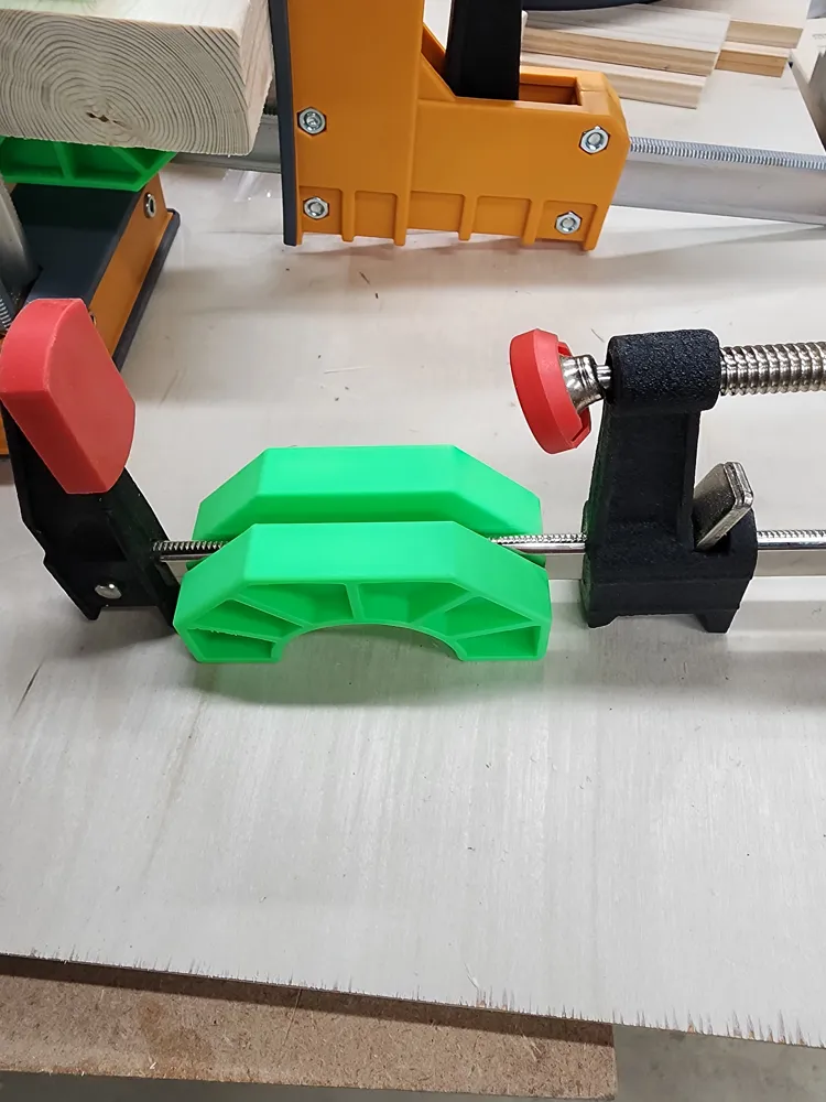 Parallel Clamp Panel Glue Up Joint Bridge - Free 3D Print Model ...