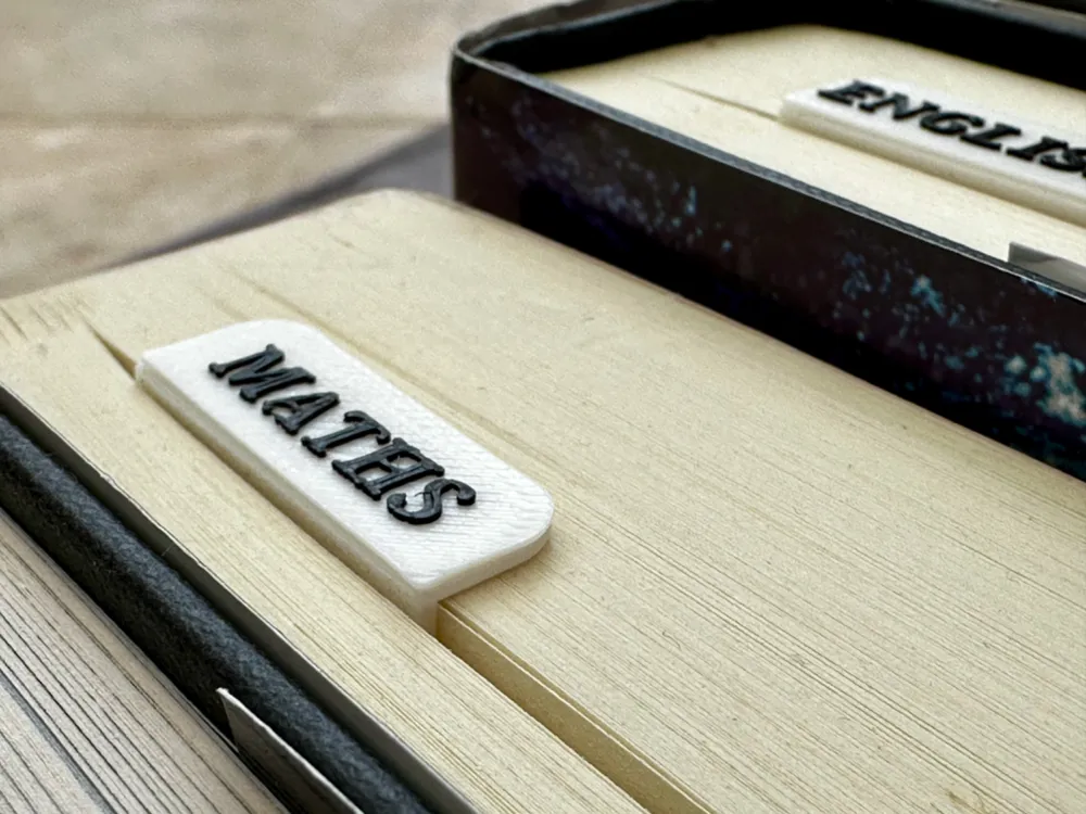 School Lesson / Subject Bookmarks by raymanengland - MakerWorld