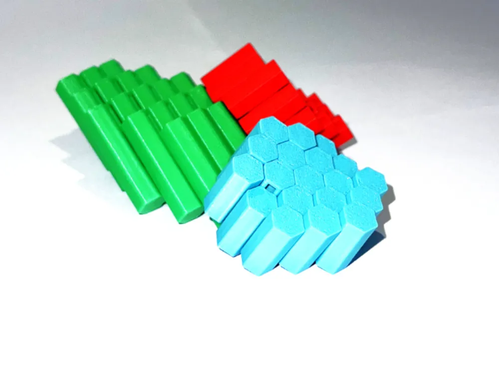 Flexi hexagon fidget - Free 3D Print Model - MakerWorld