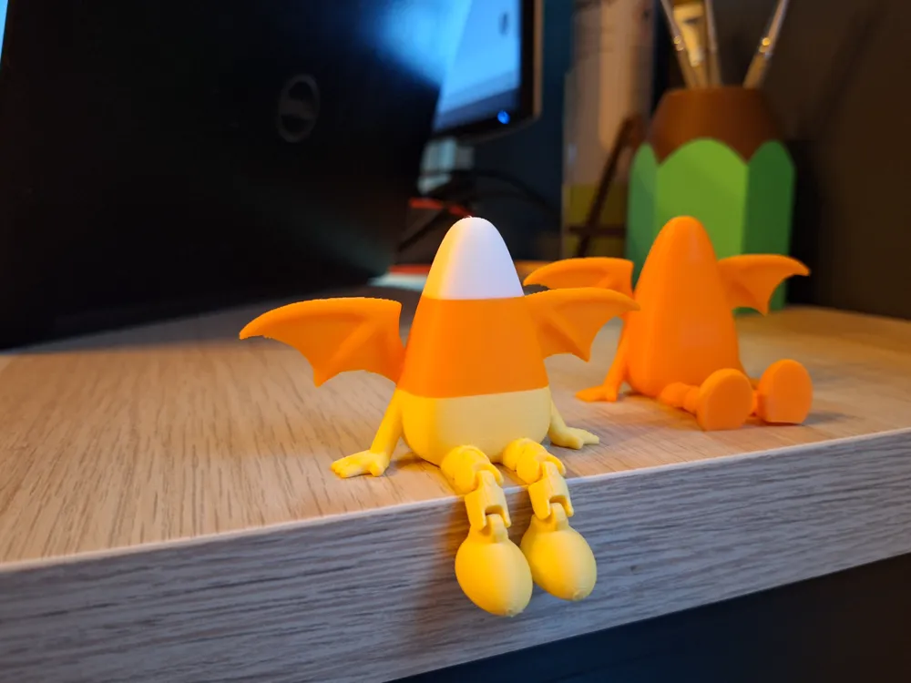 Articulated Winged Candy Corn by Fil&Form3D MakerWorld: Download Free ...