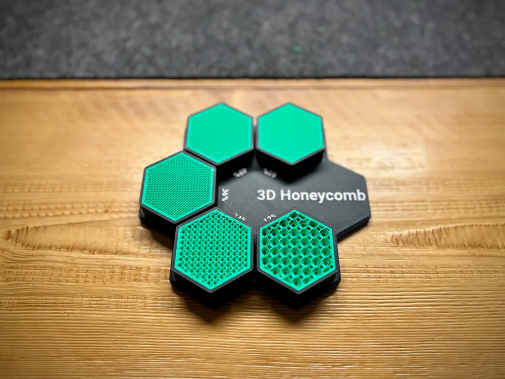 Nerd-Art Infill-Pattern - 3D HONEYCOMB by soerenharaldsson - MakerWorld