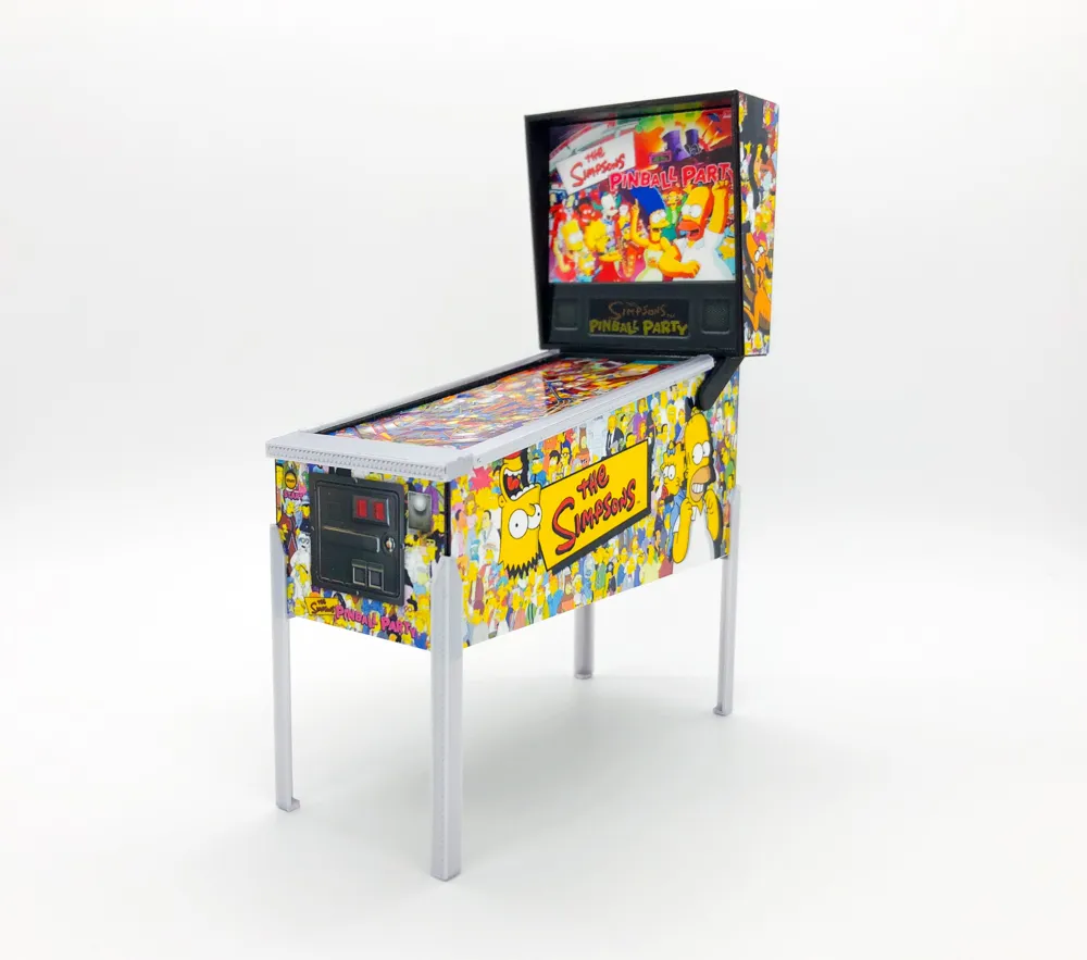 Miniature Pinball Machine by soulrider911 MakerWorld: Download Free 3D ...